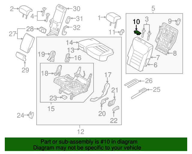 89362-C6000BHH - Seat Belt Bezel 2016-2020 Kia Sorento | Kia.Parts Store