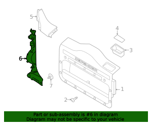 Genuine OEM Lower Trim Panel Part# LR182908 Fits 2020-2023 Land Rover ...