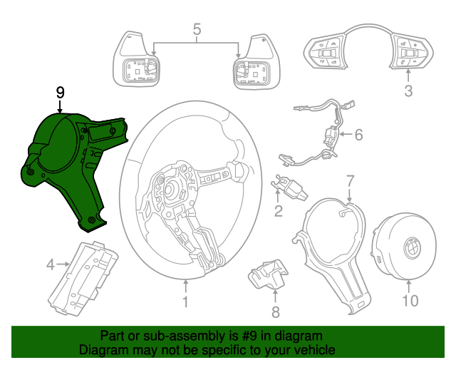 Genuine BMW 32-30-7-848-269 | Rear Trim | FREE Shipping on Most Orders ...