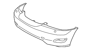 52119-0E905 - Bumper Cover 2004-2009 Lexus | Longo Lexus Parts