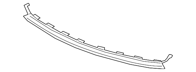 2019-2022 Chevrolet Colorado Front Bumper Fascia Seal 84344891 GM ...