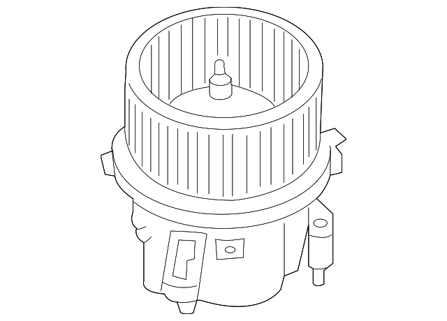 Genuine Porsche PAB-820-021-C |HVAC Blower Motor Assembly | FREE ...
