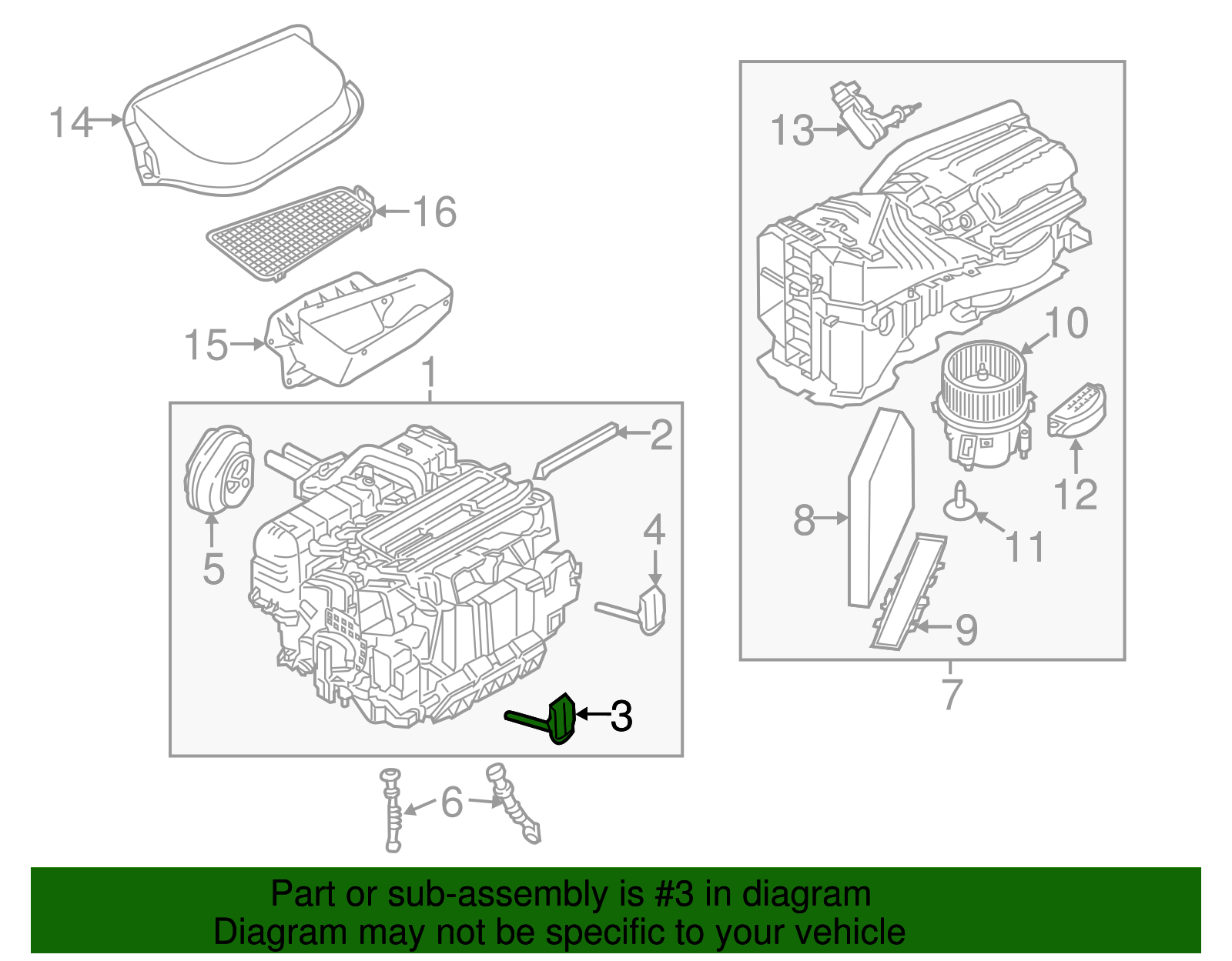 8K0-820-539 - HVAC Evaporator Temperature Switch 2015-2024 Porsche ...