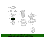 2014-2020 Mitsubishi Strut Bearing 4060A418 | Auto Parts