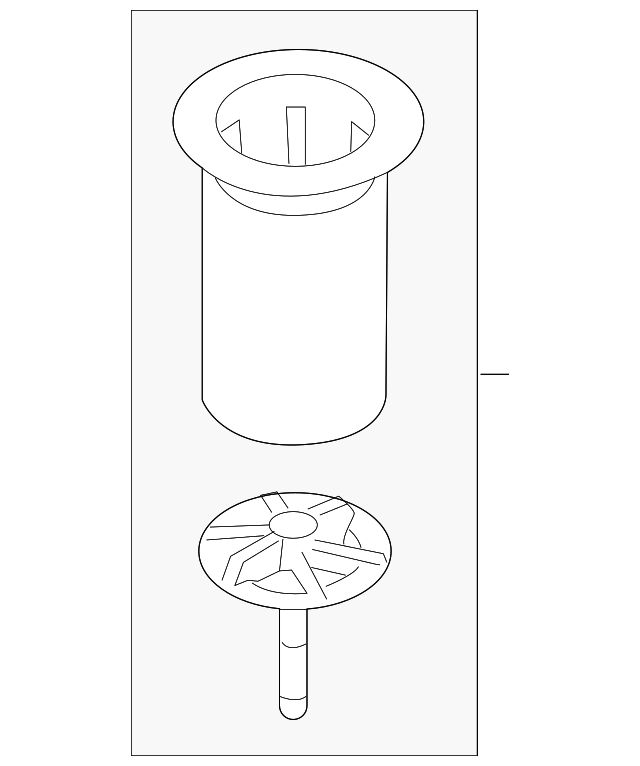2011-2013 Kia Sportage Spare Retainer 62850 2S000 | TascaParts.com
