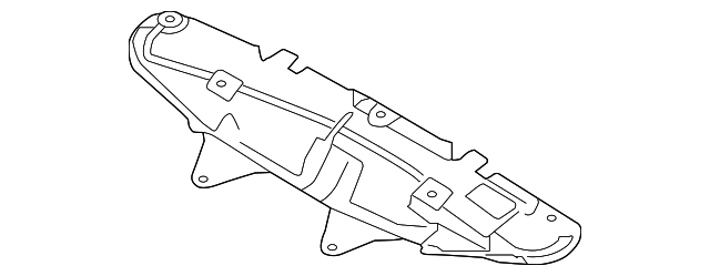 2015-2019 Nissan Versa Insulator 65840-9KA0A | TascaParts.com