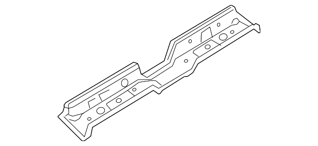 2012-2019 Fiat 500 Floor Cross-Member 68070946AE | TascaParts.com