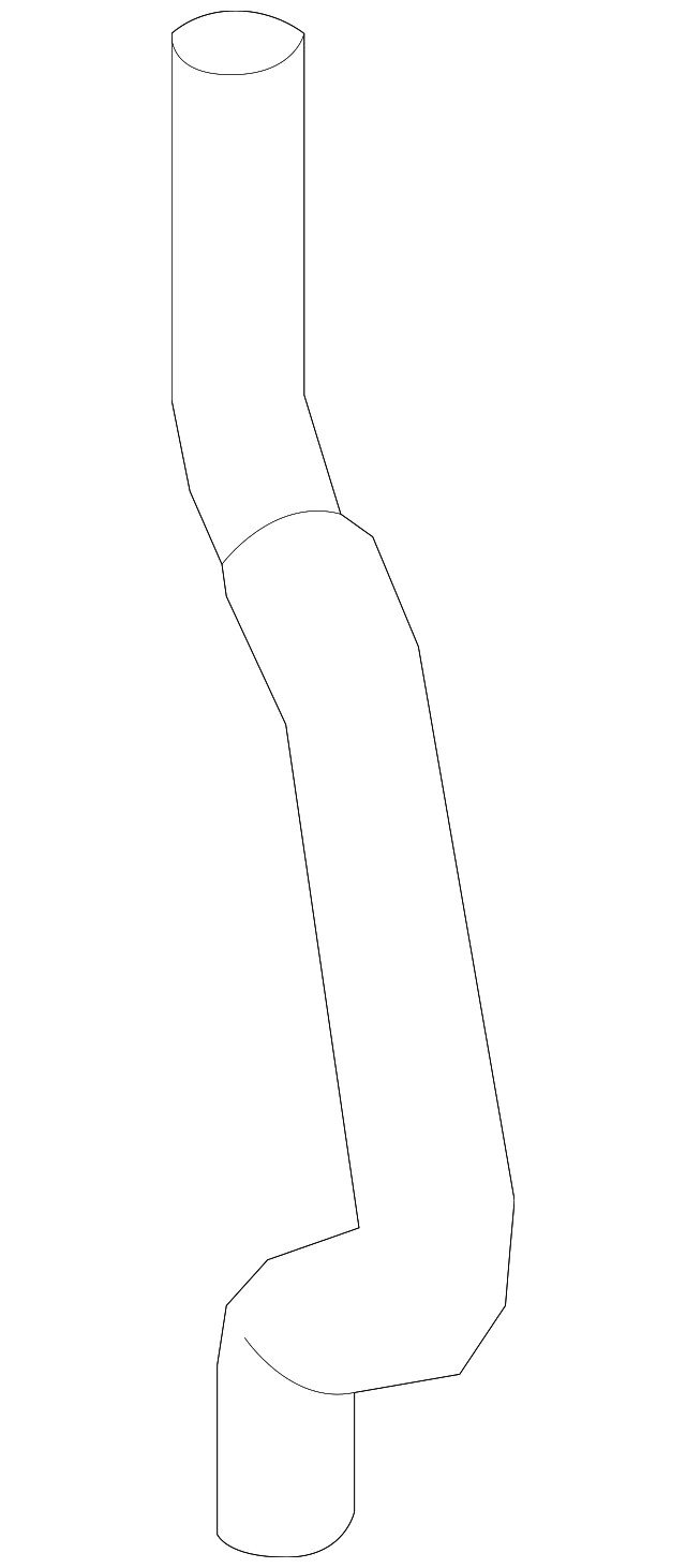 2022 Chevrolet High Voltage Battery Coolant Pump Inlet Hose 42706950 ...