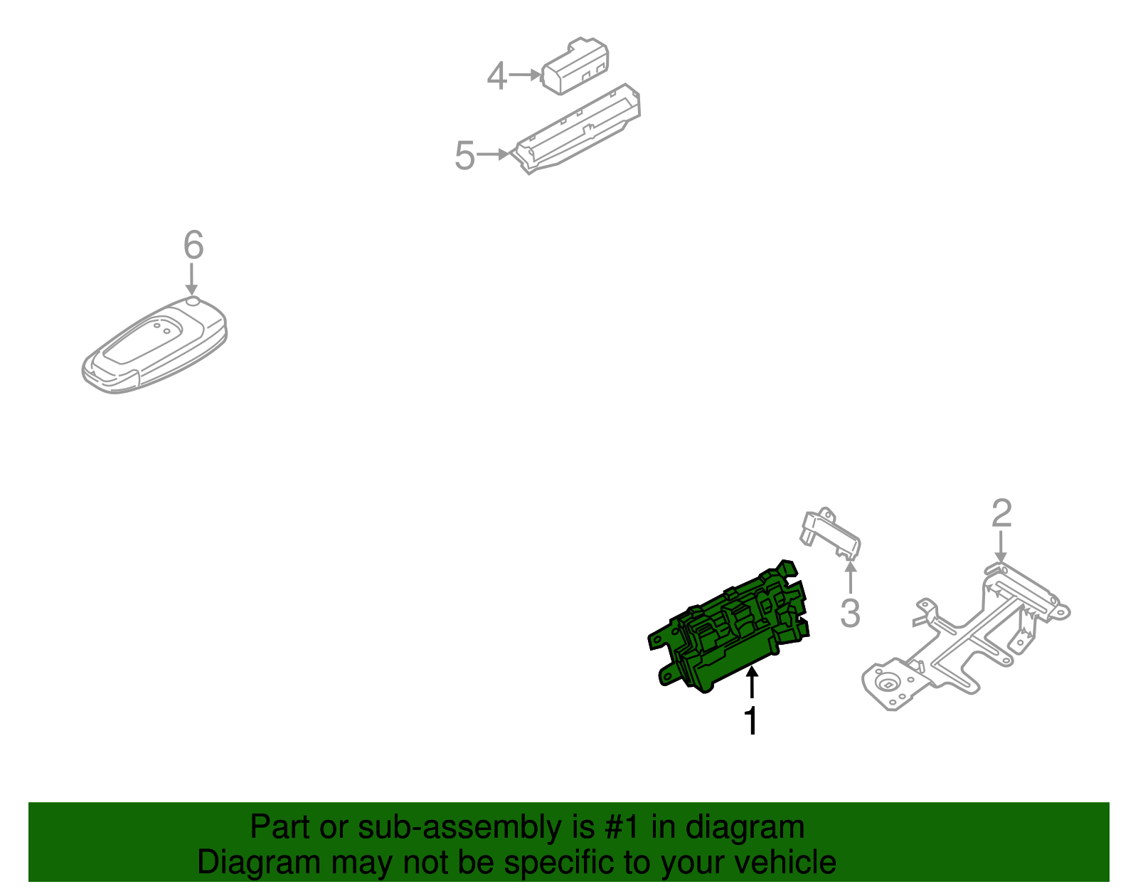 Genuine OEM Ford Part - Body Control Module JU5Z-15604-BA | Genuine OEM ...
