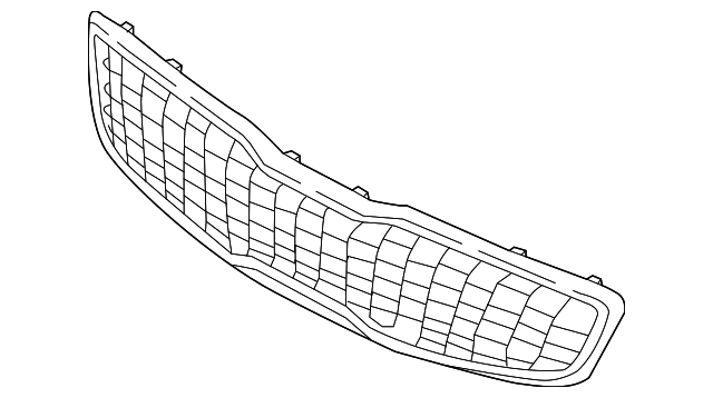 86350-A7810 - Grille 2017-2018 Kia Forte5 | Kia.Parts Store