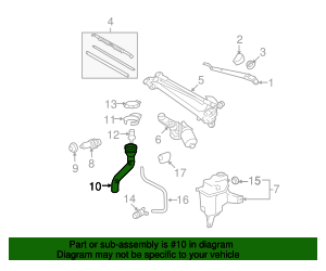 85319-42230 - Filler Neck - 2006-2018 Toyota | OEM Genuine Toyota Parts