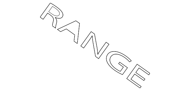 Genuine OEM Hood Emblem Part# LR088856 Fits 2014-2022 Land Rover Range ...