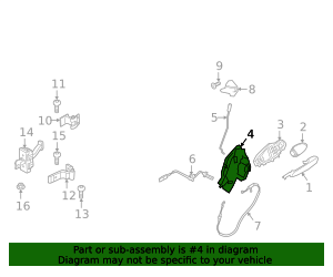 51-22-7-956-145 - Lock Actuator - 2020-2024 BMW | BMW Parts Exchange