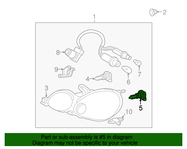 90981-13047 - Bulb 1992-2012 Lexus | Lexus of Stevens Creek Parts