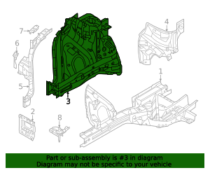 64502-R0000 - Apron Assembly 2022-2023 Kia Carnival | Kia.Parts Store