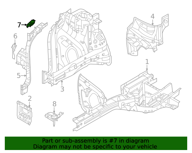 645G1-R0000 - Upper Extension 2022 Kia Carnival | Kia.Parts Store