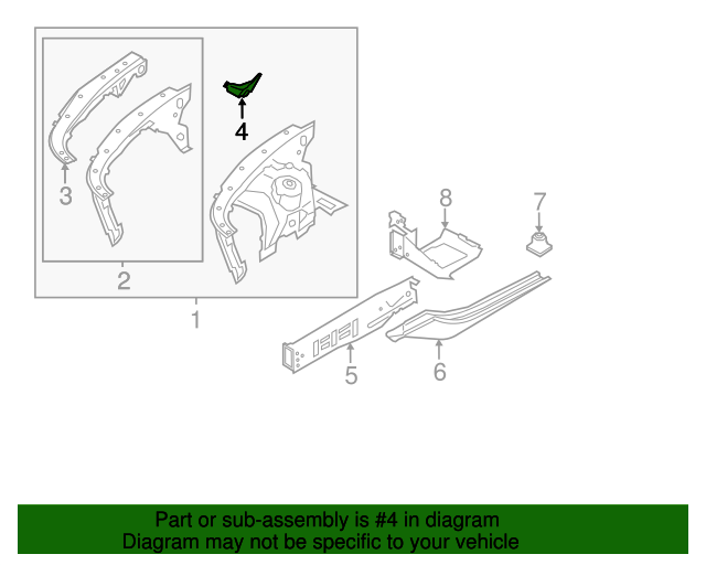 41-10-7-204-079 - Mount Bracket 2009-2019 BMW | AutoNationParts.com