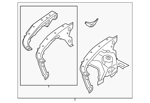 41-10-7-259-359 - Apron & Wheelhouse - 2011-2019 BMW | BMWPartsHub