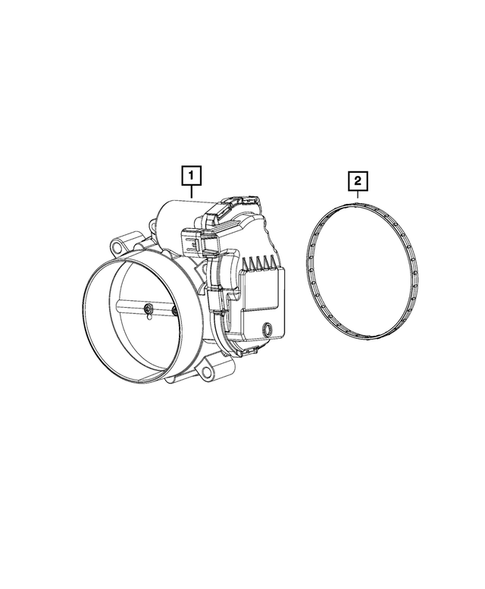 Throttle Body for 2015 Dodge Challenger | TascaParts.com
