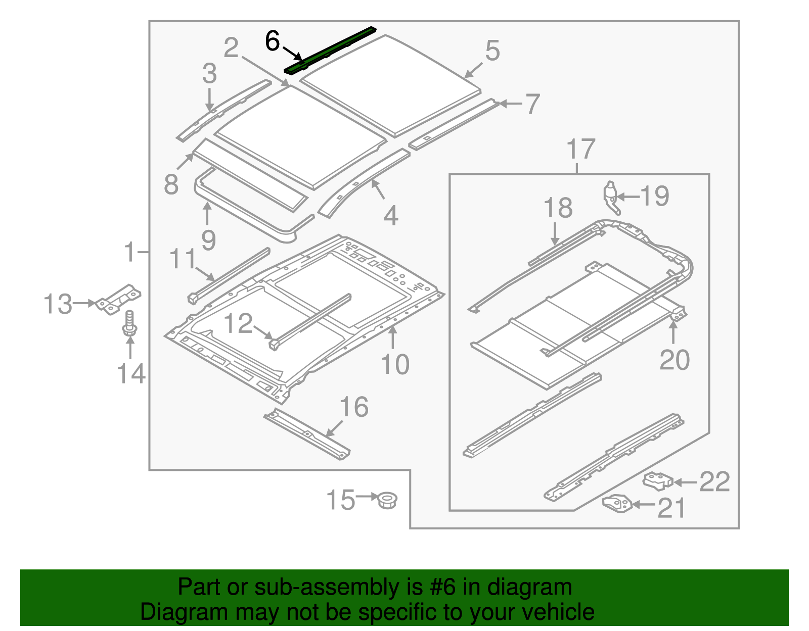 2013-2014 Hyundai Santa Fe Sport Rear Molding 87256-2W500 | Retail ...