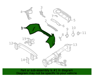 Genuine OEM Bumper Cover | 167-885-42-11-9999 | Fits Select 2024 ...