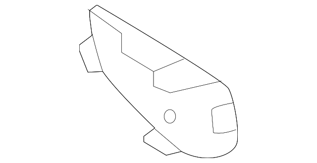 2020-2023 Mercedes-Benz Tow Eye Cap 167-885-66-00 | MB OEM Parts