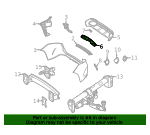 2020-2023 Mercedes-Benz Trim Plate 167-885-75-00 | MB OEM Parts