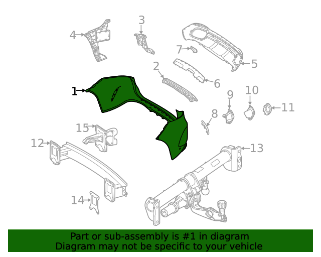 2020-2023 Mercedes-Benz Bumper Cover 167-880-47-00-9999 | MB OEM Parts