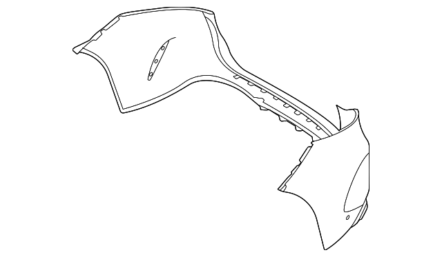 2020-2021 Mercedes-Benz Bumper Cover 16788047009999 | MB OEM Parts