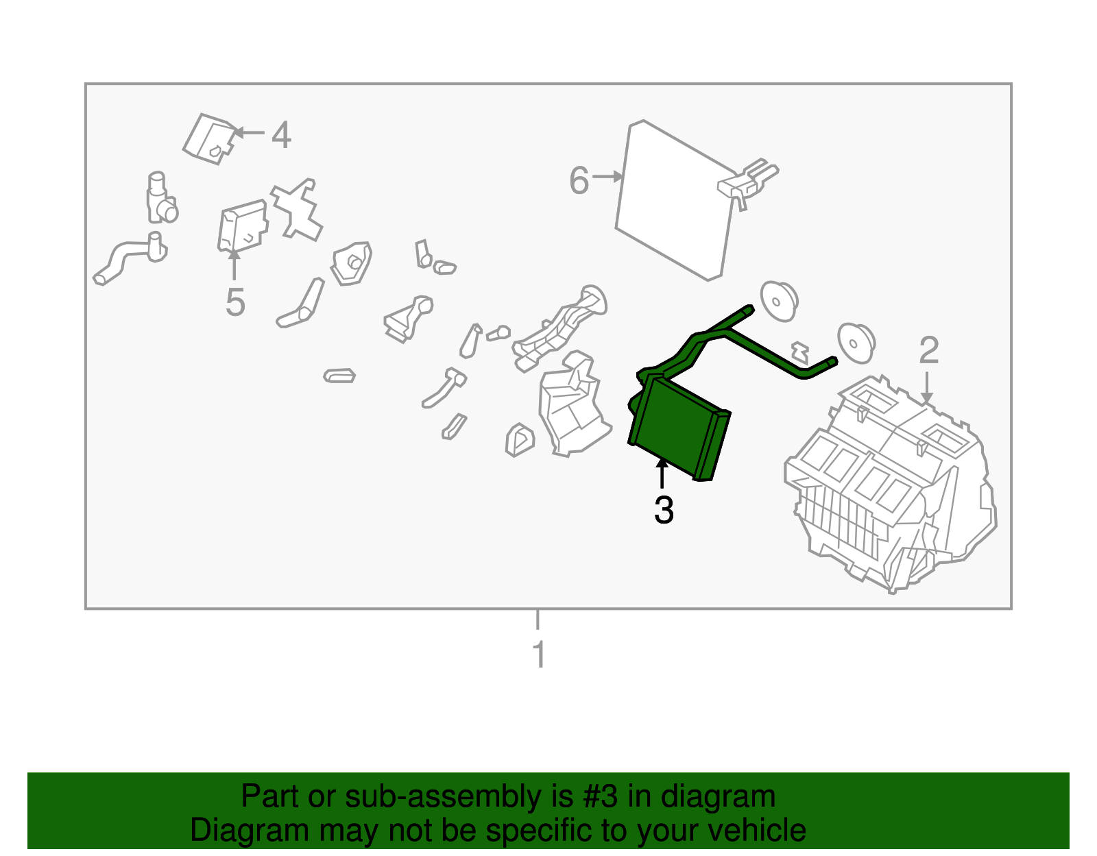 2007-2017 Infiniti Heater Core 27140-1CA0A | OEM Parts Online