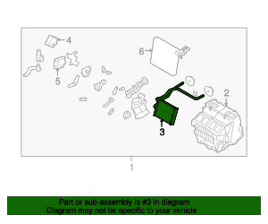 2007-2017 Infiniti Heater Core 27140-1CA0A | OEM Parts Online