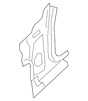 68299172AD - Splash Shield Right - 2018-2020 Jeep Wrangler | Mopar ...