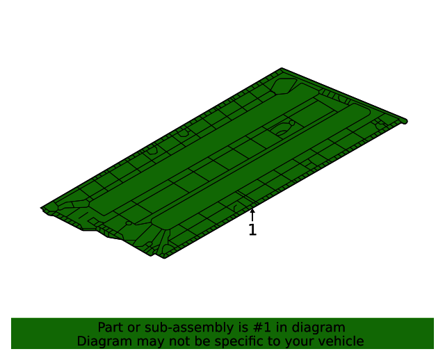 2017-2020 Hyundai Elantra Under Cover 84145-F2000 | OEM Parts Online