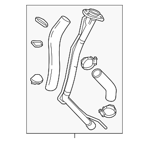 2016-2021 Chevrolet Spark Filler Pipe 42521061 | GMPartsDirect.com