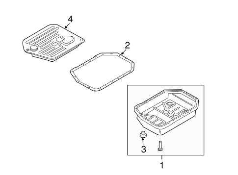 Transmission Components for 2004 Land Rover Range Rover | Land Rover ...