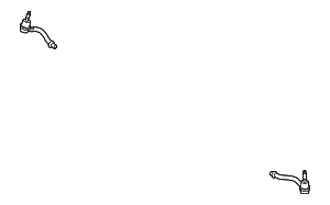 2020-2024 Genesis Outer Tie Rod 56820-T1100 | Retail Performance Auto Parts