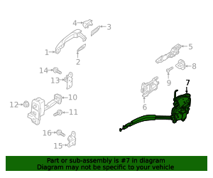 81410-J9100 - Lock Assembly 2018-2023 Hyundai | AutoNationParts.com