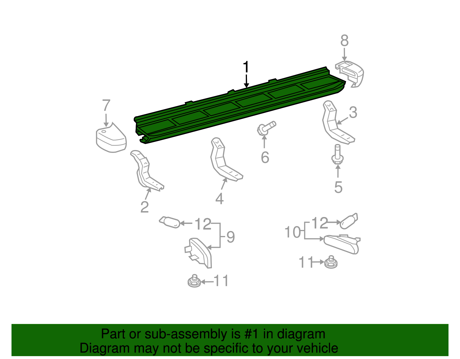 2003-2004 Toyota 4Runner Running Board 51083-35160 | Retail Performance ...