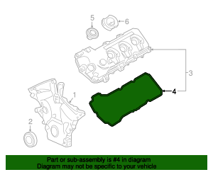 2014-2019 Ford Valve Cover Gasket FG1Z-6584-B | OEM Parts Online