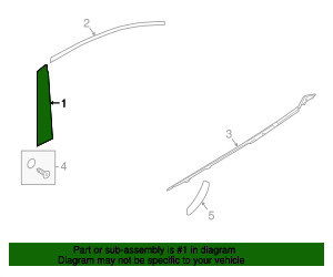 2017-2020 Hyundai Elantra Black Out Tape 86381-F2000 | OEM Parts Online