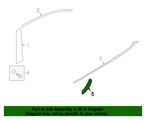 2017-2020 Hyundai Elantra Paint Protection Film 87549-F2000 ...