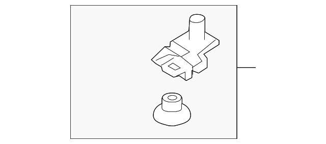 Genuine OEM Drain Plug Upper Mount Part# LR128753 Fits 2018-2023 Land ...