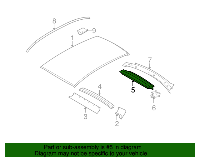 Genuine BMW 41-32-7-144-963 | Rear Header | FREE Shipping on Most ...
