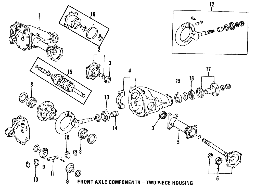 90369-36009 - 1986-1998 Toyota - Drive Axle Shaft Bearing | Toyota ...