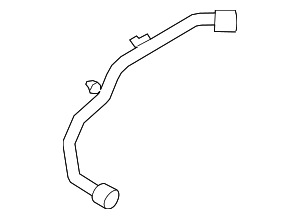 BM5Z-6A664-F - PCV Hose - 2013-2016 Ford | Lasco Auto Parts