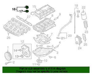 2013-2021 Volkswagen Engine Oil Filler Cap 06K-103-485-A | OEM Parts Online