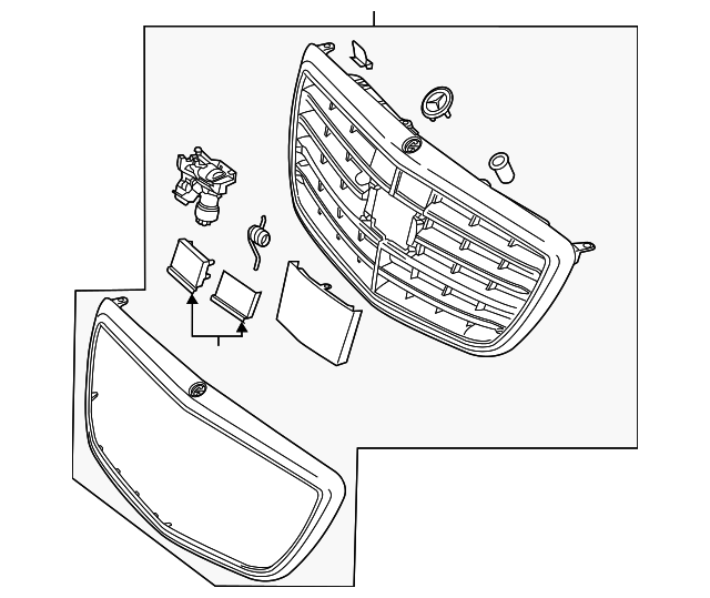 222-880-22-00-9040 - Grille 2018-2020 Mercedes-Benz | Mercedes-Benz USA ...
