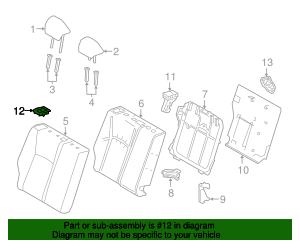 2019-2022 Toyota C-HR Lock Bezel 72667-F4010-C2 | Lithia Toyota Parts