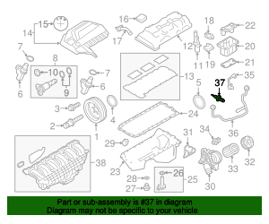OEM BMW Engine Coolant Temperature Sensor Part# 13627580635 | BMW Parts ...