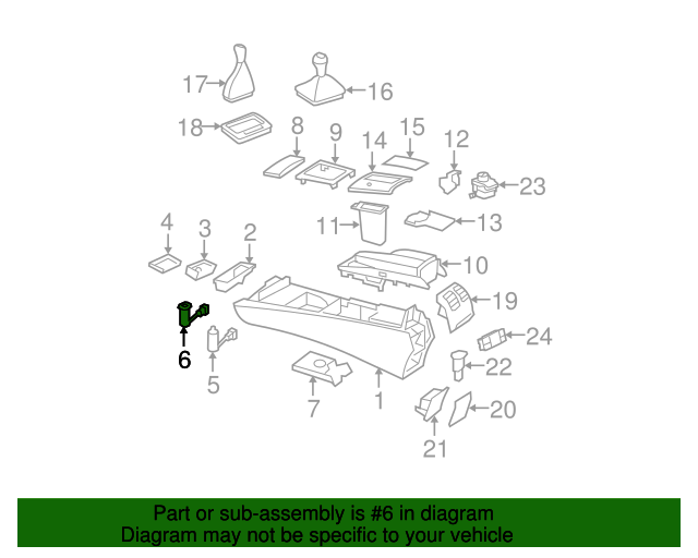 000-820-49-51 - Power Outlet 2008-2018 Mercedes-Benz | Mercedes-Benz ...